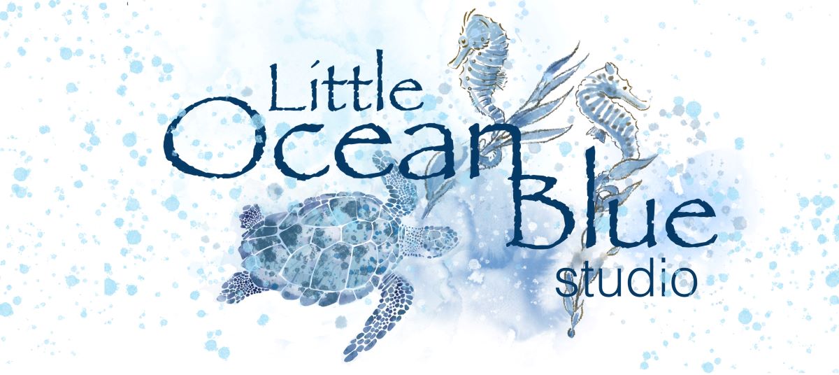 Little Ocean Blue Studio - Original artwork by Thomas Little Design